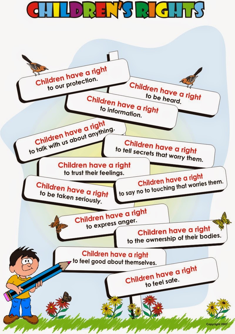 English Honori Garcia: Children's Rights Day. 20th November